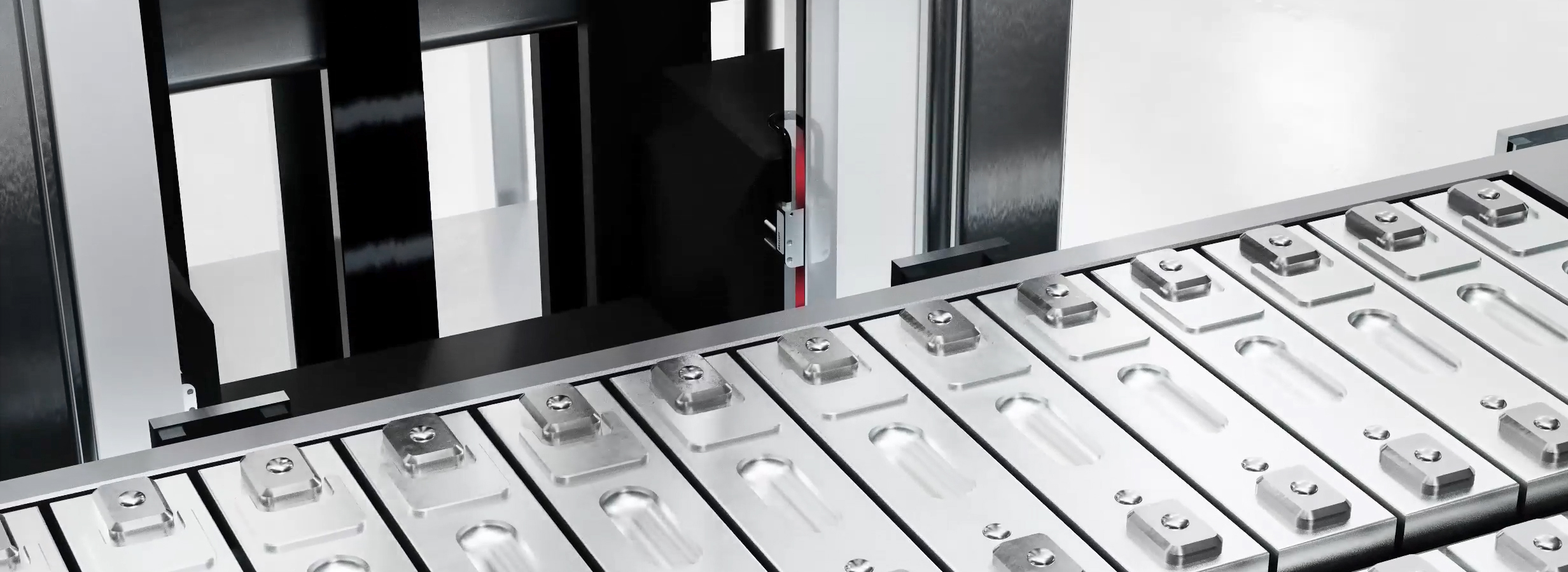 Robot positioning in battery warehouses | Balluff