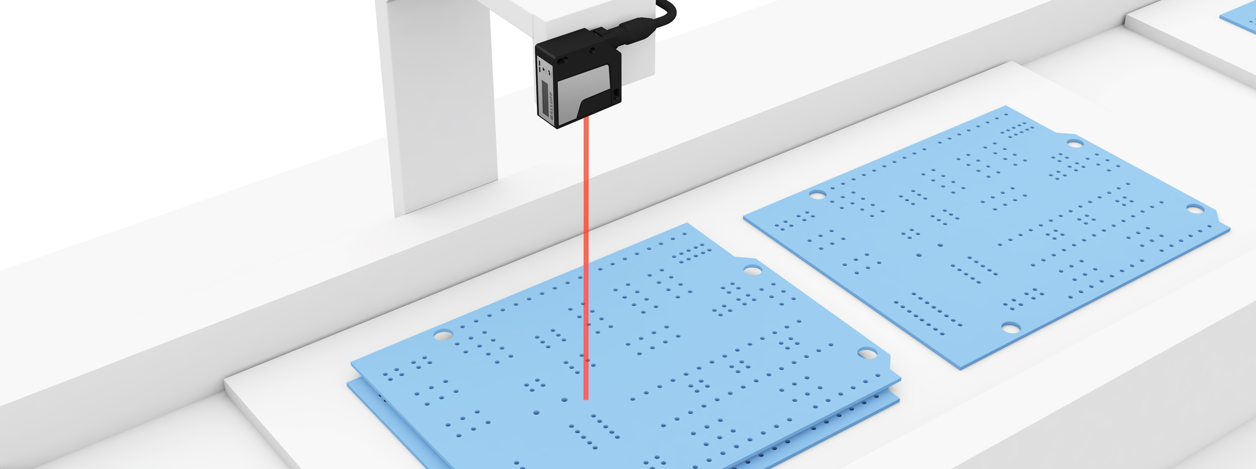 Detect double layers of printed circuit boards | Balluff