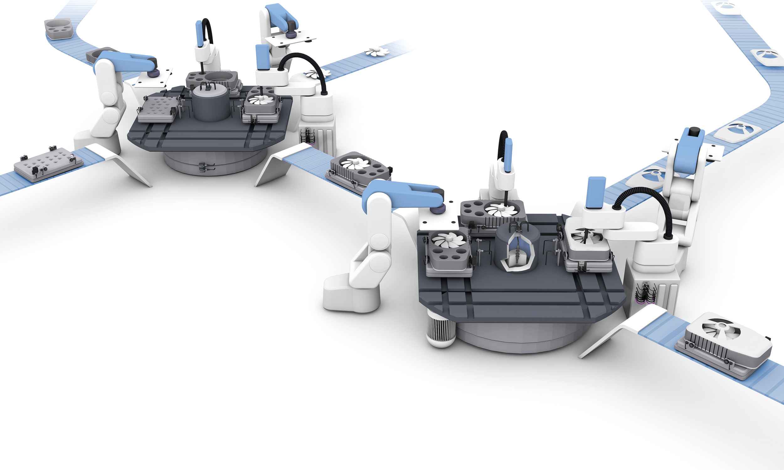Inductive Coupler for Connecting up to Four Sensors | Balluff