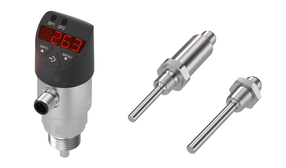 Media-contacting temperature sensors | Balluff