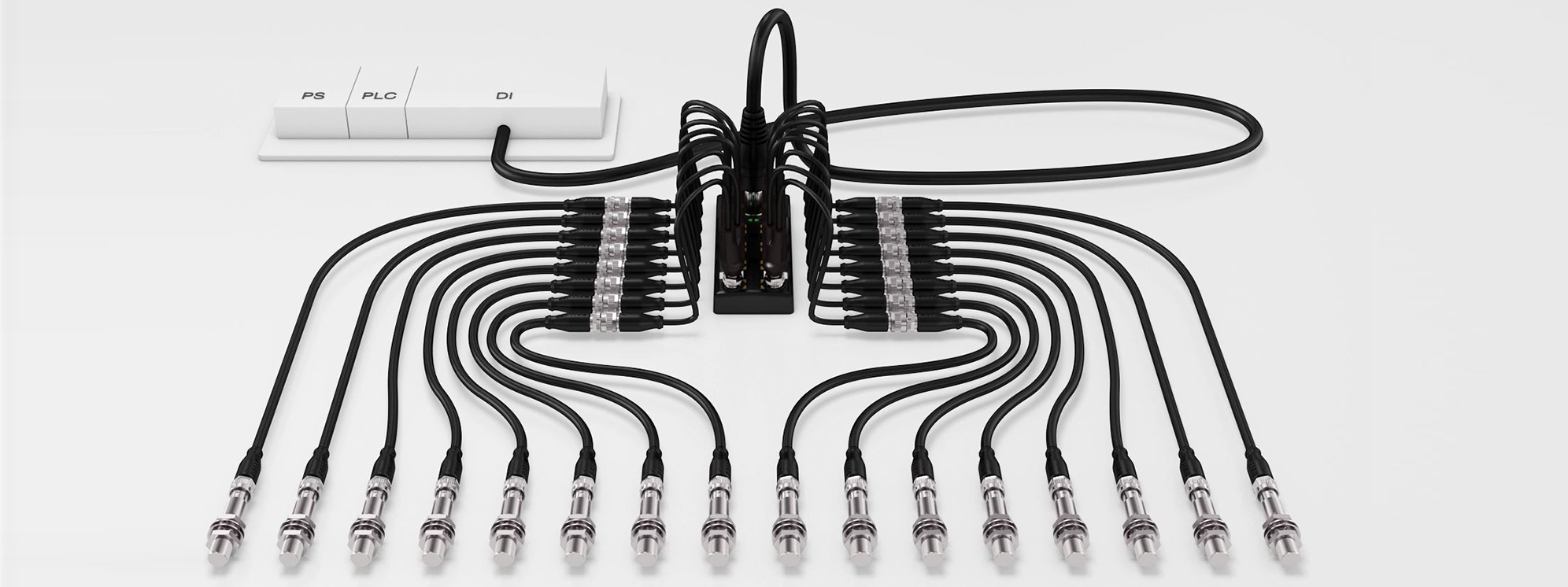 Wiring with junction blocks | Balluff